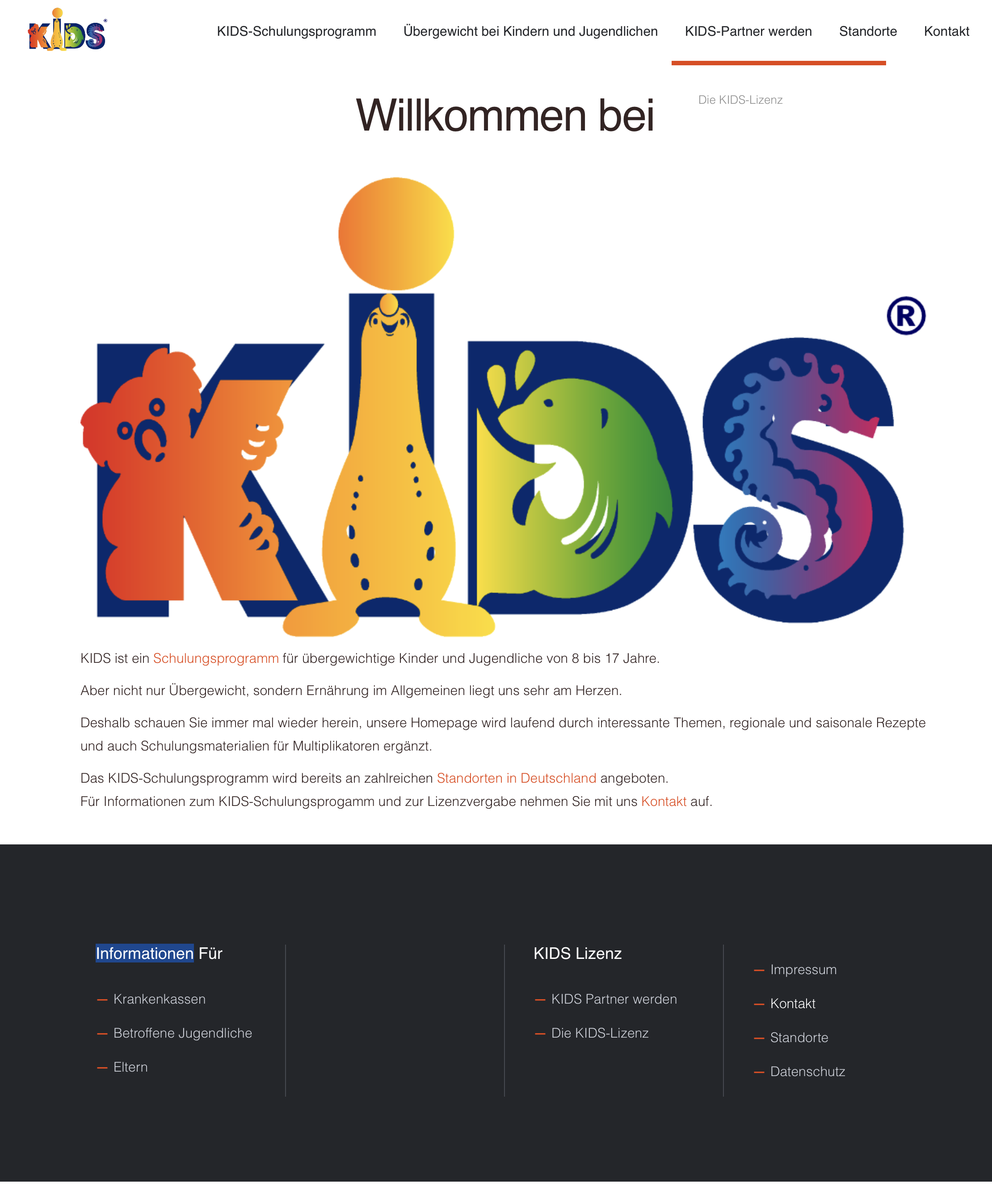 KIDS-Schulungsprogramm – ZePG